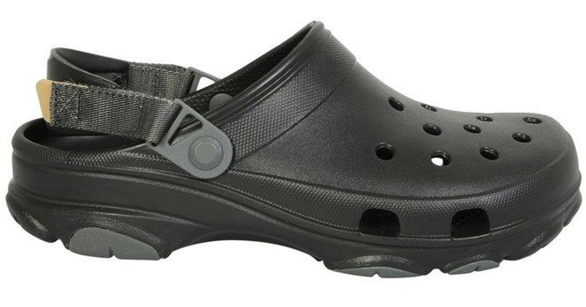 Crocs™ Cut-Out Detailed Slingback Clogs in Gray for Men | Lyst