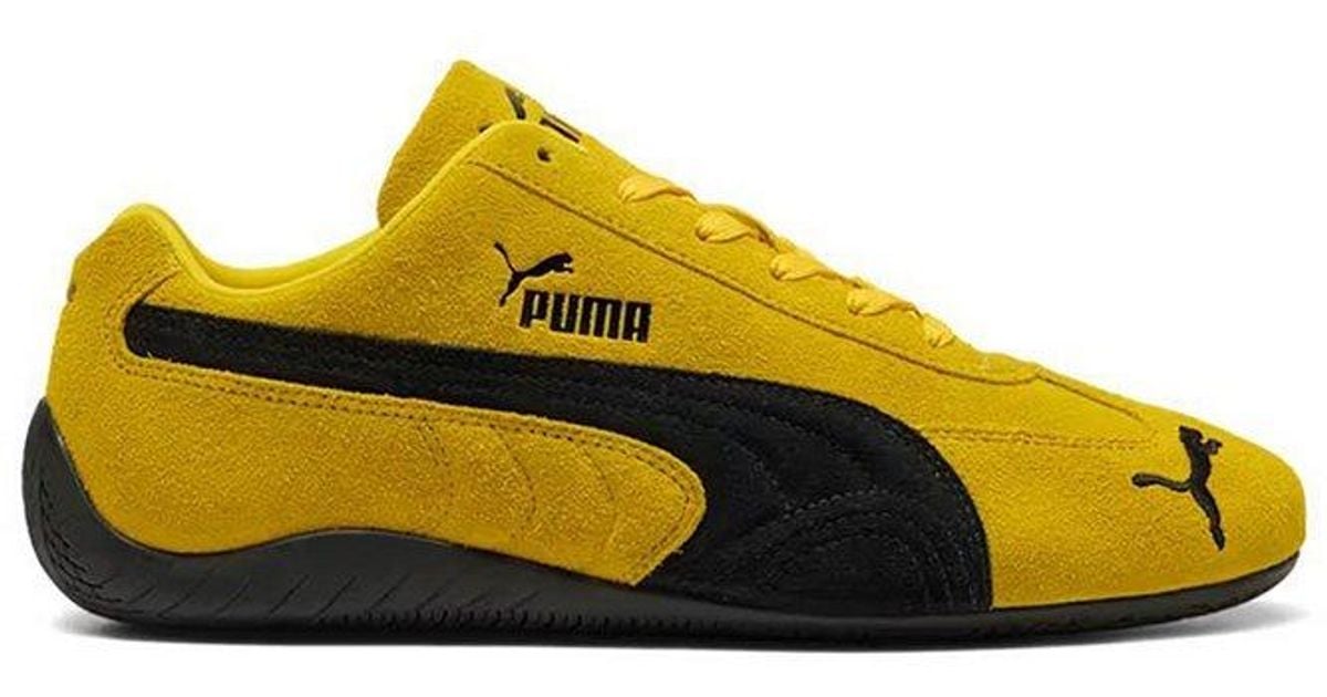 PUMA Speedcat Og Lace-Up Sneakers in Yellow for Men | Lyst