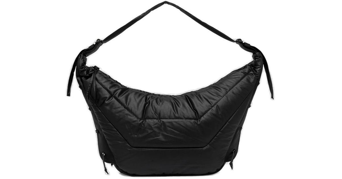 Lemaire Large Soft Padded Game Bag in Black for Men | Lyst