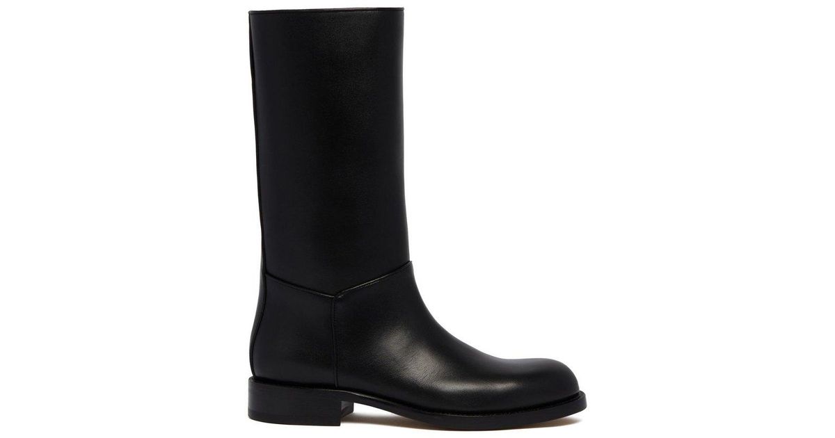 The Row Nobilis Riding Boots in Black | Lyst