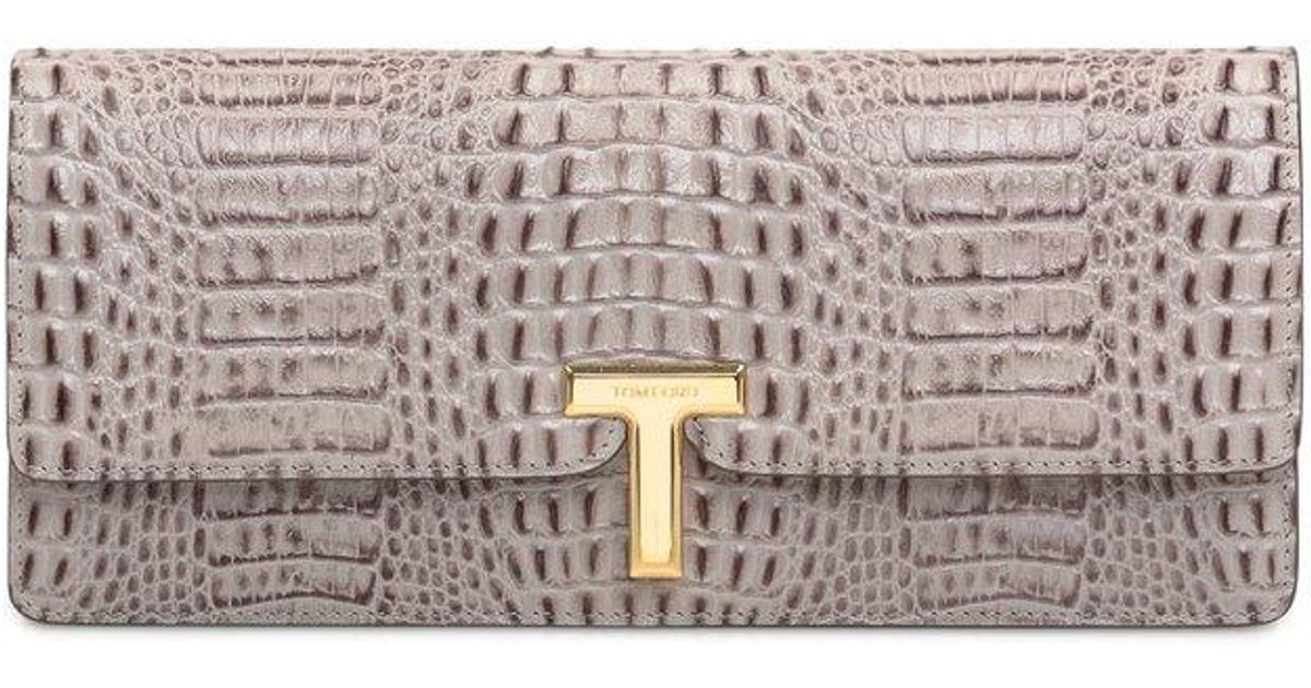 Tom Ford Handbags in Gray | Lyst
