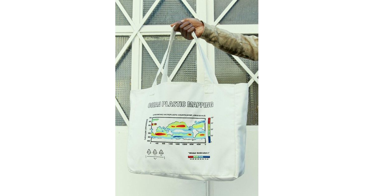 Space Available Ocean Plastic Tote Bag in Green | Lyst