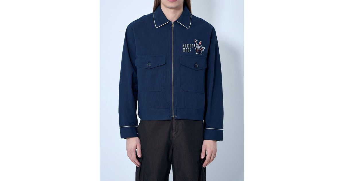 Human Made Drizzler Style Jacket in Blue for Men | Lyst