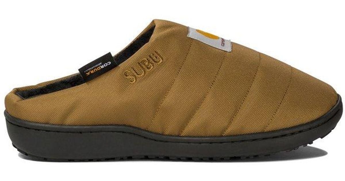 Carhartt X Subu Cordura Padded Slippers in Brown for Men | Lyst