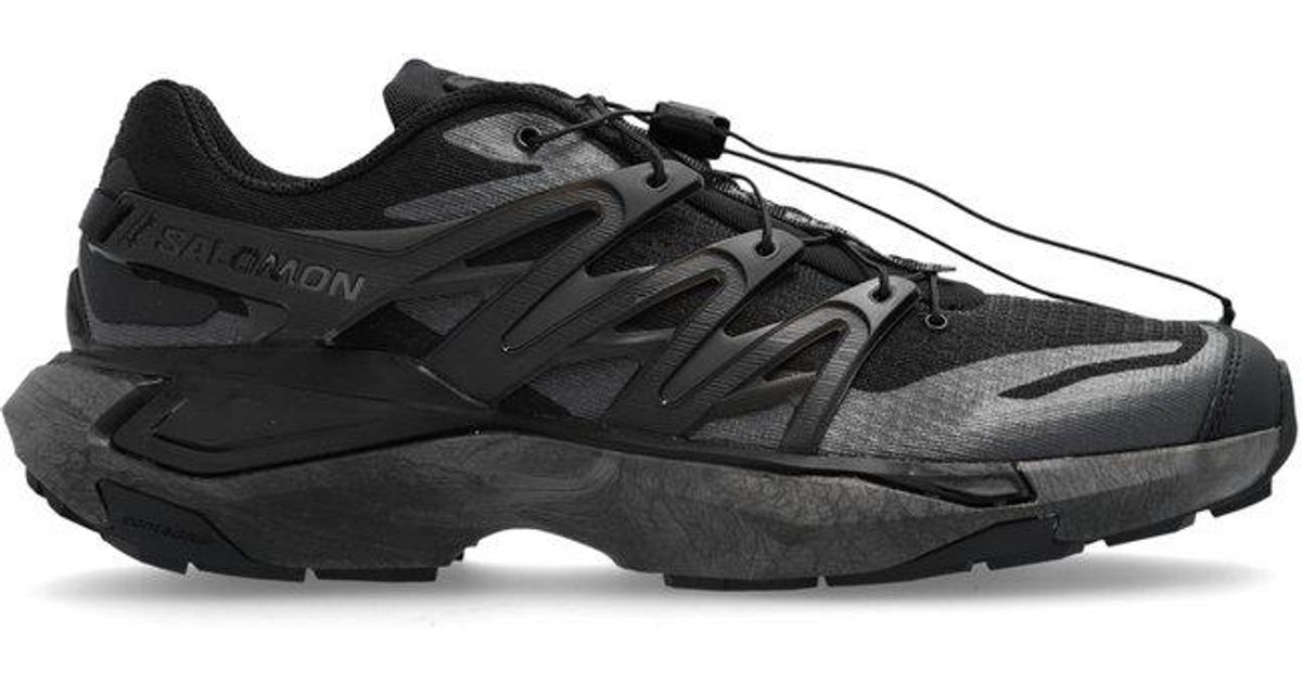 Salomon Xt Pu.Re Advanced Toggle Fastened Sneakers in Black | Lyst