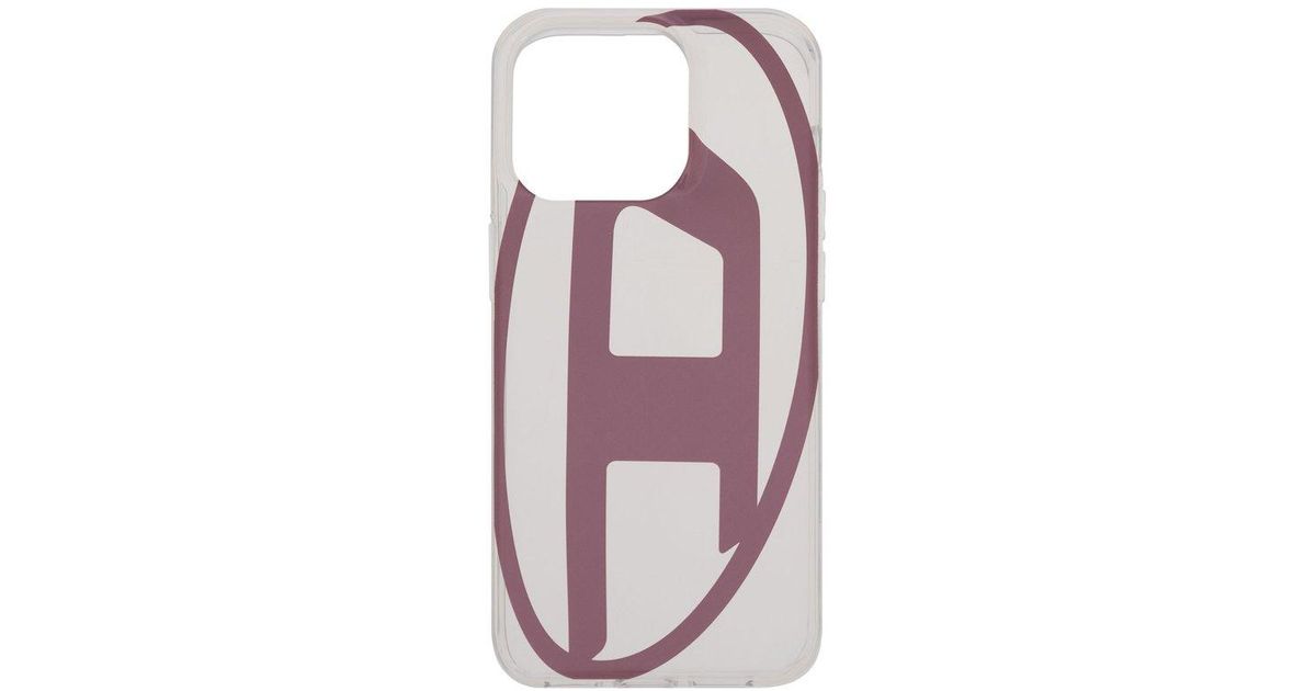 DIESEL Iphone 15 Pro Case in Pink | Lyst UK