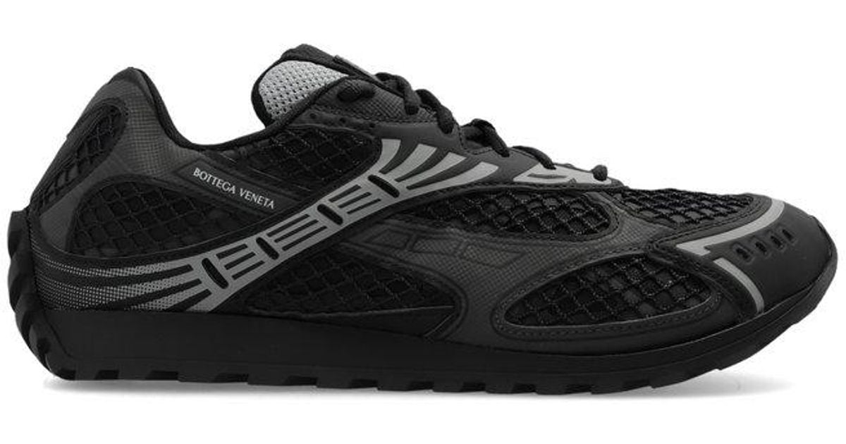 Bottega Veneta Orbit Lace-up Sneakers in Black for Men | Lyst