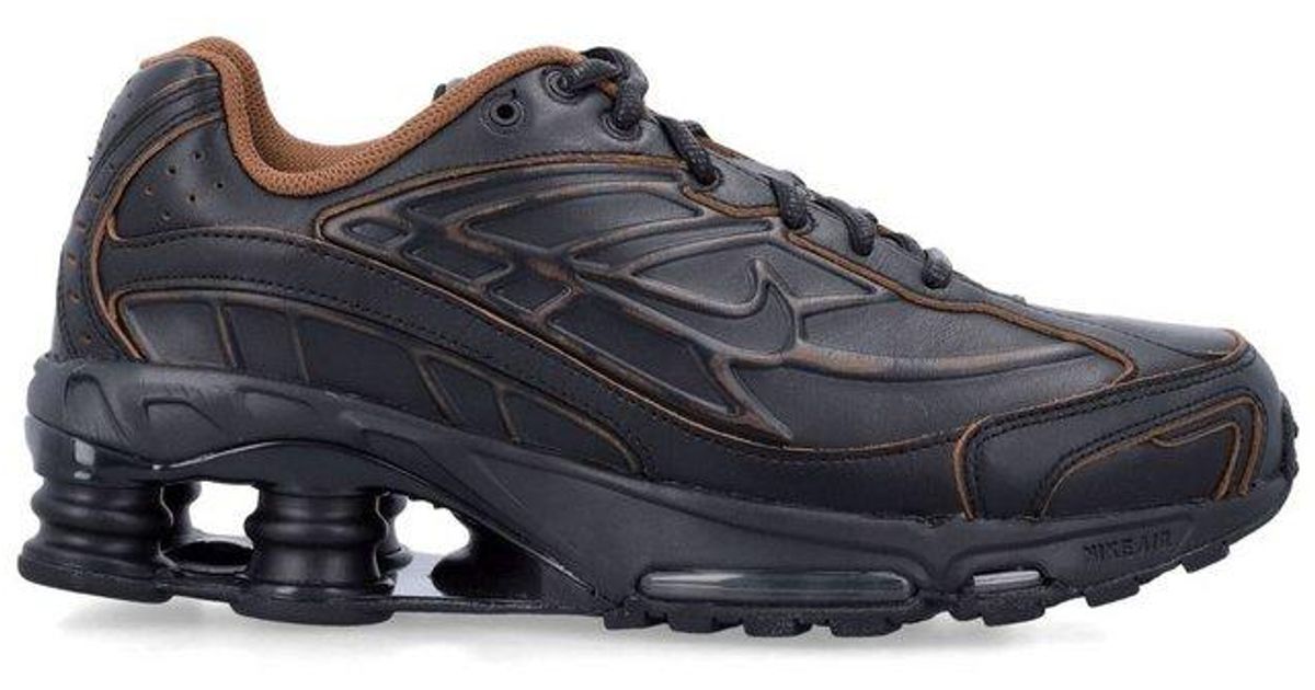 Nike Shox Ride 2 Deluxe Sneakers in Black | Lyst UK