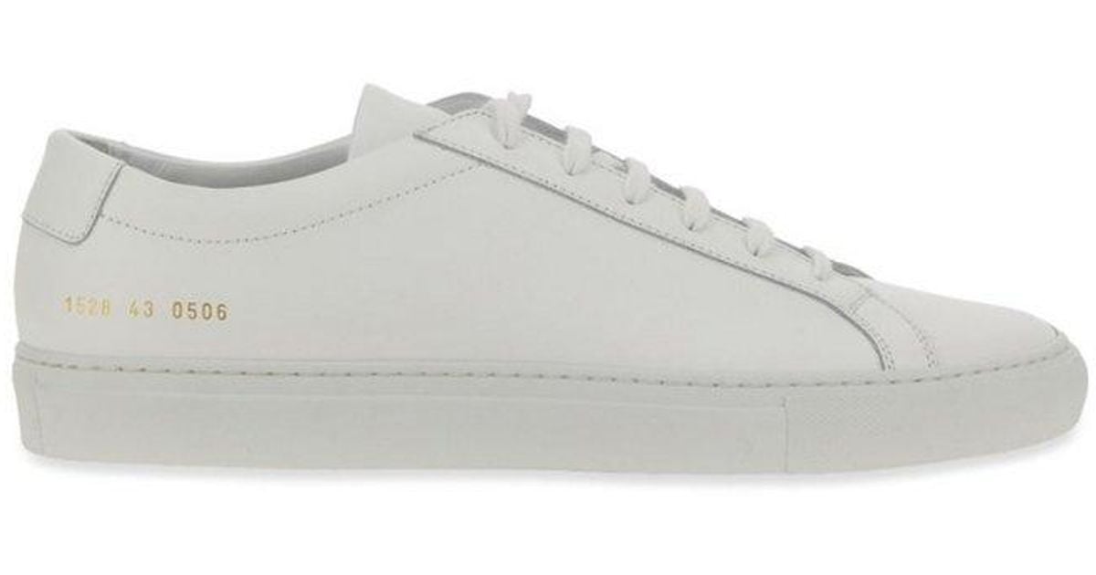 Common Projects Original Achilles Low-top Sneakers in White for Men | Lyst