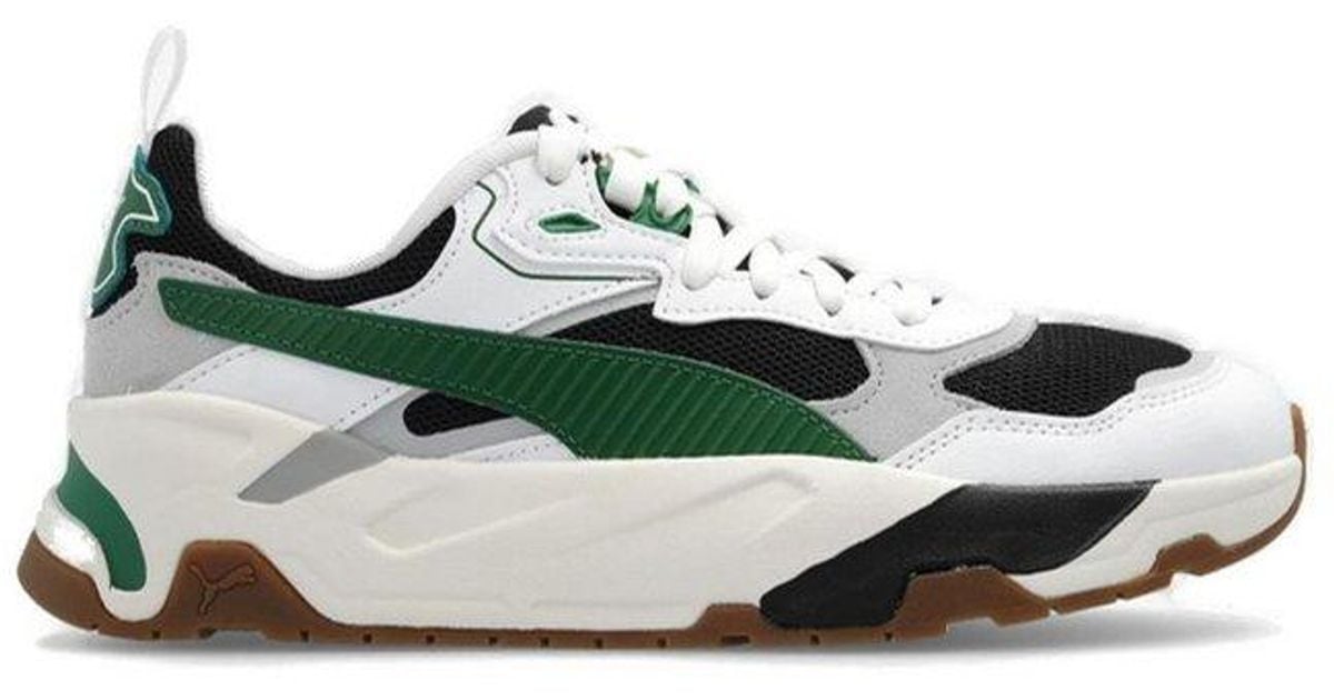 PUMA 'trinity' Sneakers in Green | Lyst