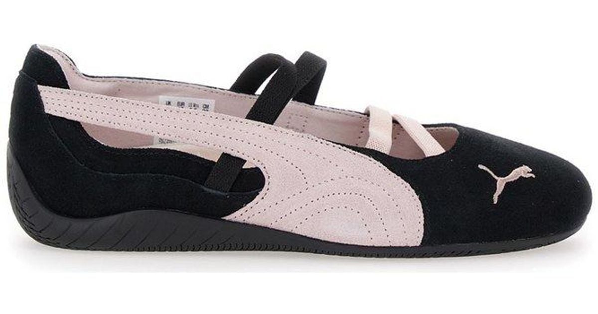 PUMA Speedcat Ballet Flats in Black | Lyst Canada
