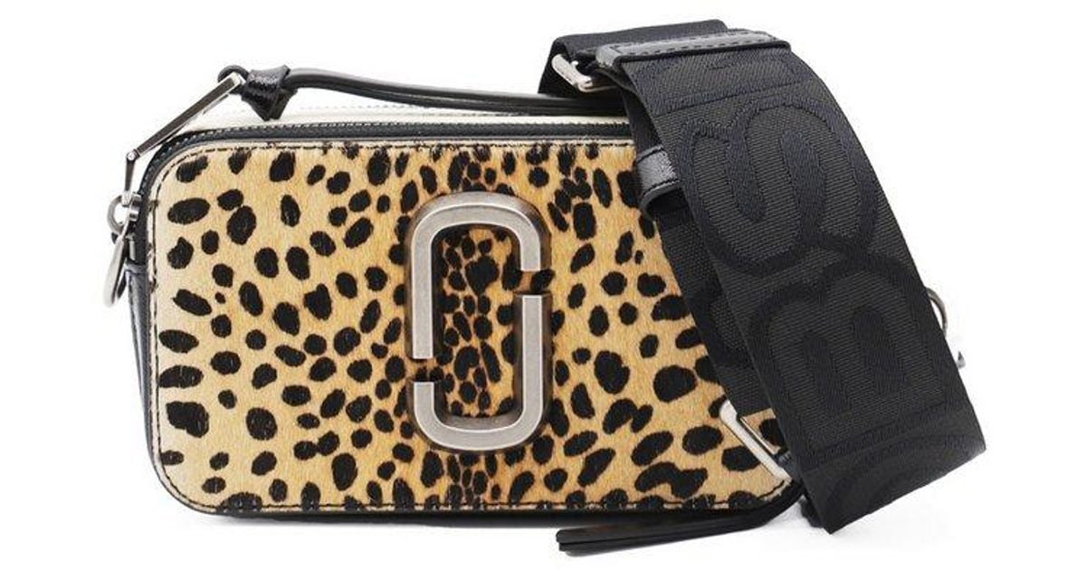 Marc Jacobs The Cheetah Leopard Printed Snapshot Bag | Lyst