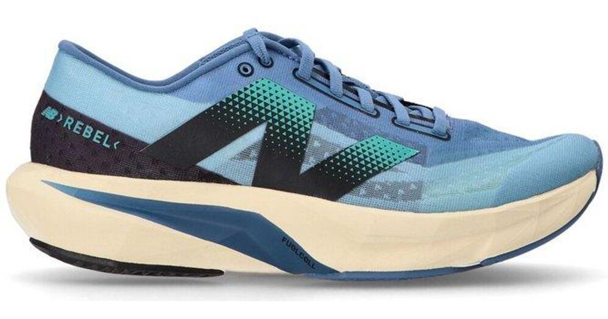 New Balance Fuelcell Rebel V4 Sneakers in Blue for Men | Lyst