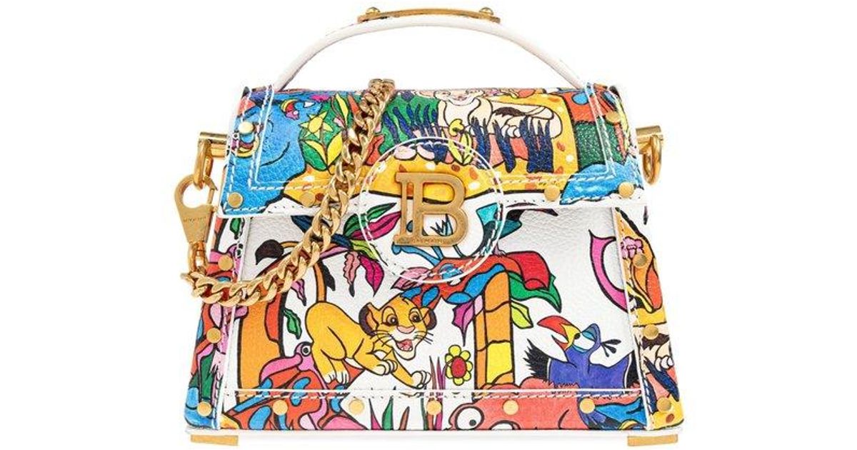 Balmain X Disney in Red | Lyst