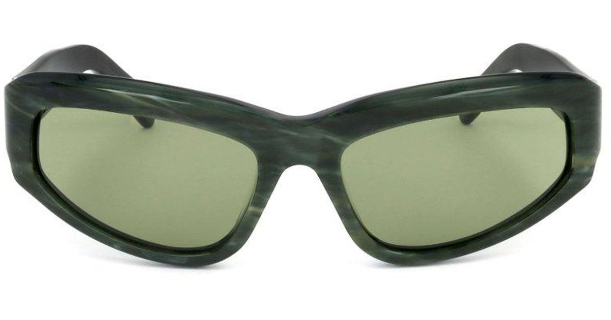 Retrosuperfuture Motore Cat-Eye Frame Sunglasses in Green | Lyst UK