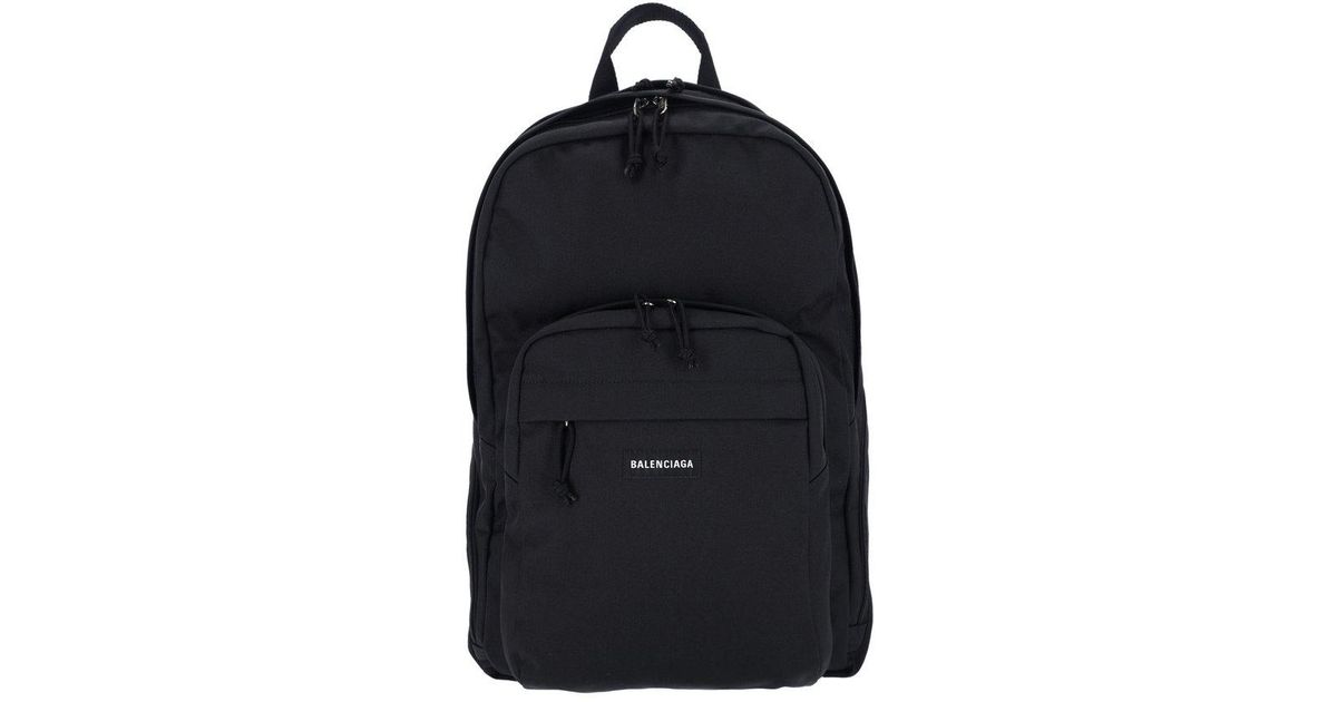 Balenciaga Explorer Multipocket Backpack in Blue for Men | Lyst