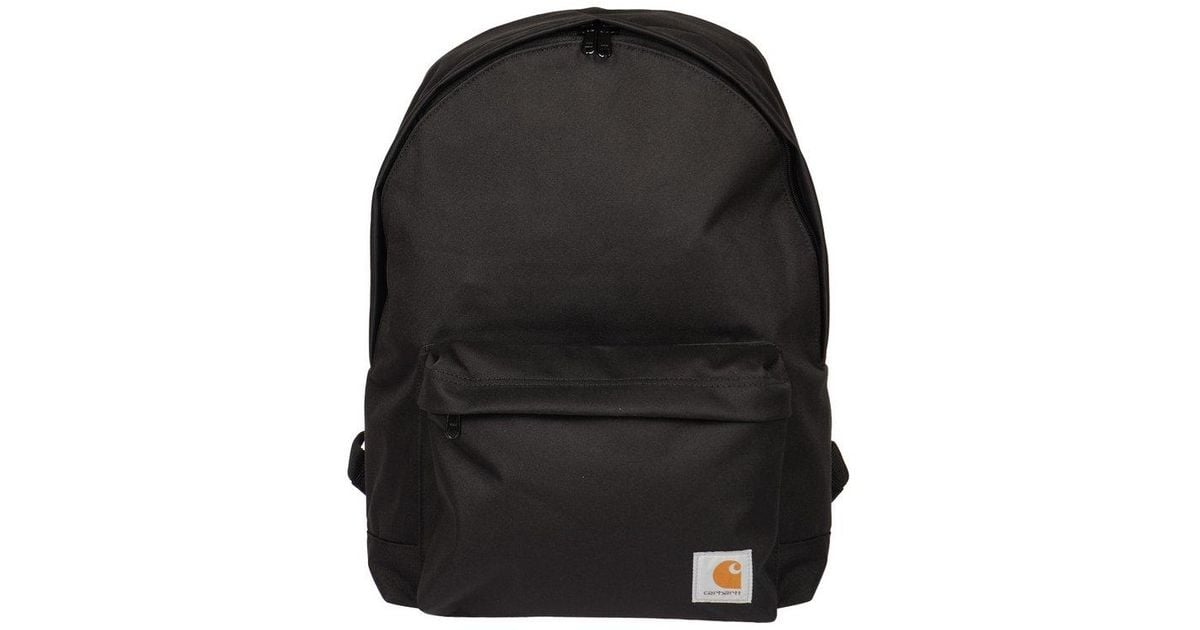 Carhartt Wip Jake Logo Patch Backpack in Black for Men | Lyst