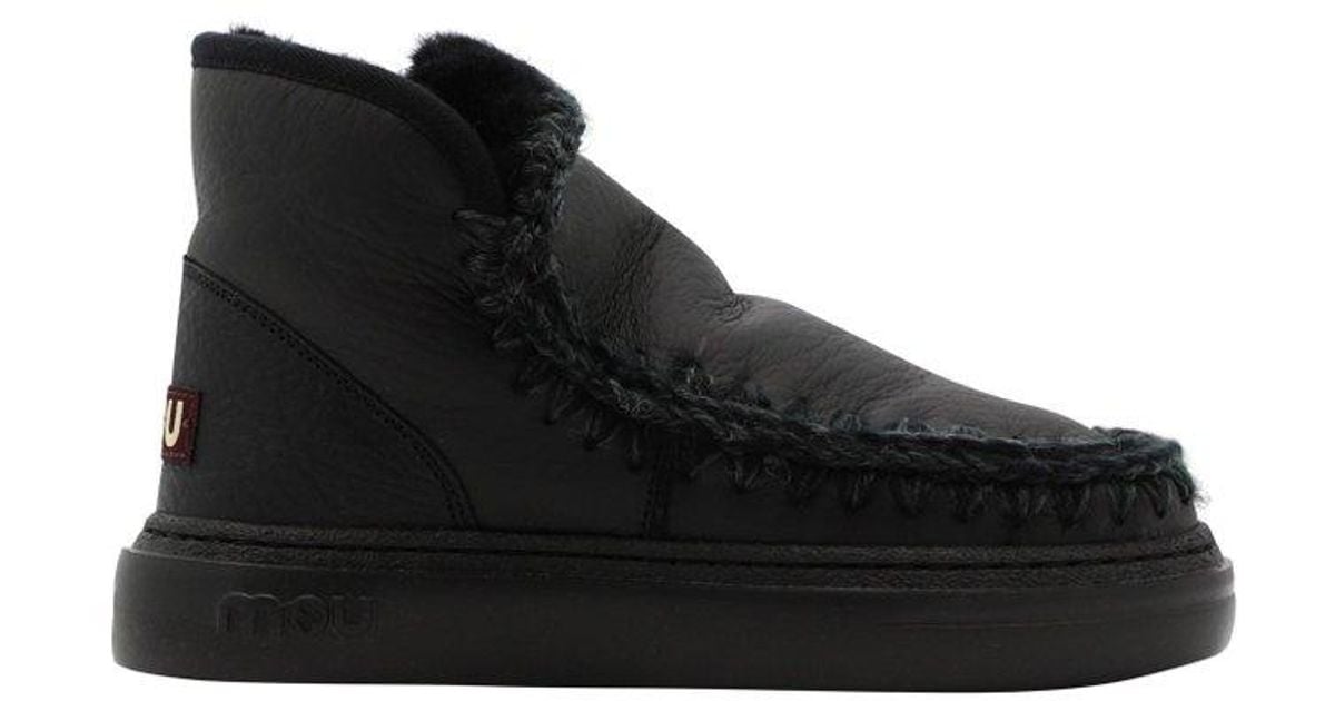 Mou Eskimo Bold Boots in Black | Lyst