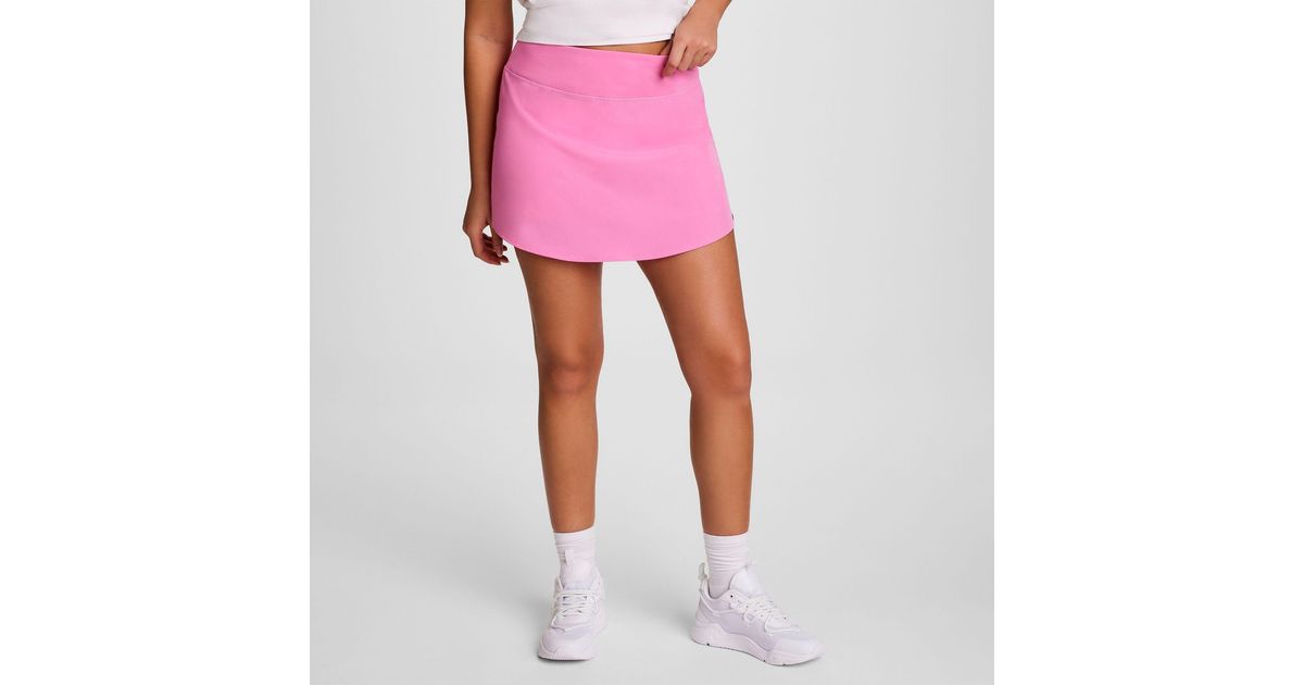 Champion Courtside Skort, C Logo in Pink | Lyst