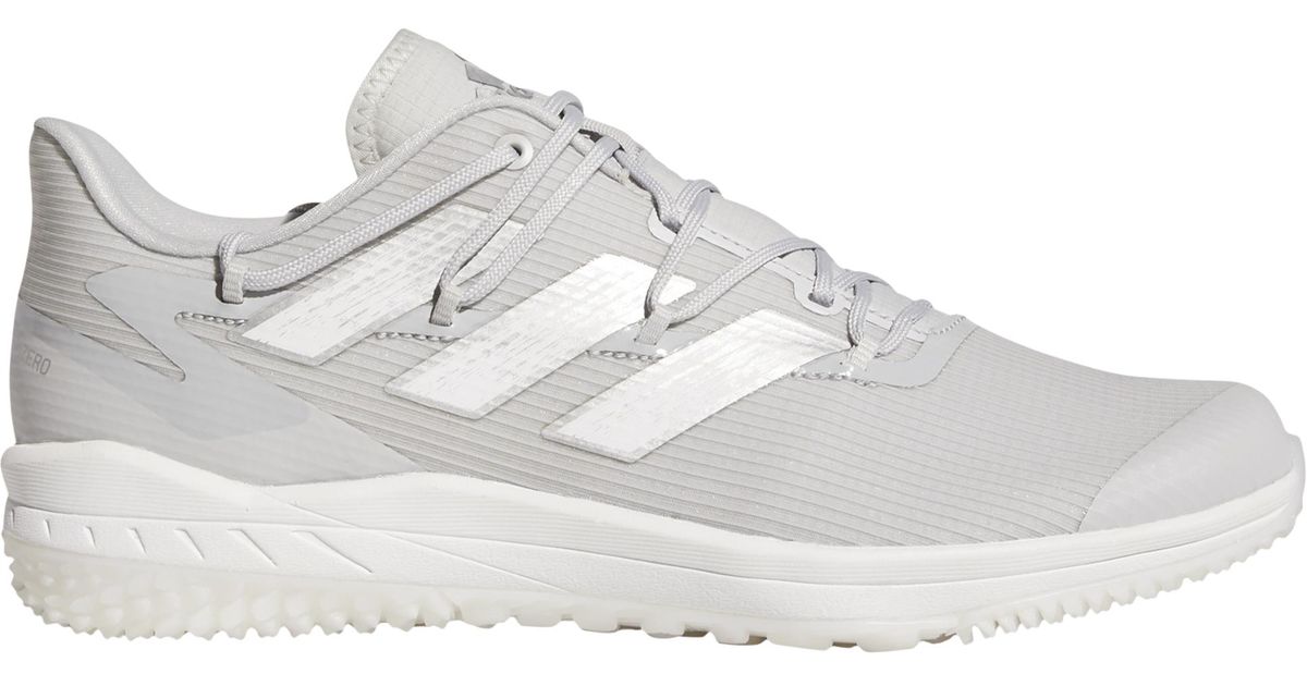 adidas Rubber Adizero Afterburner 8 Turf - Baseball Shoes in Light Grey ... adidas Rubber Adizero Afterburner 8 Turf - Baseball Shoes in Light Grey ...