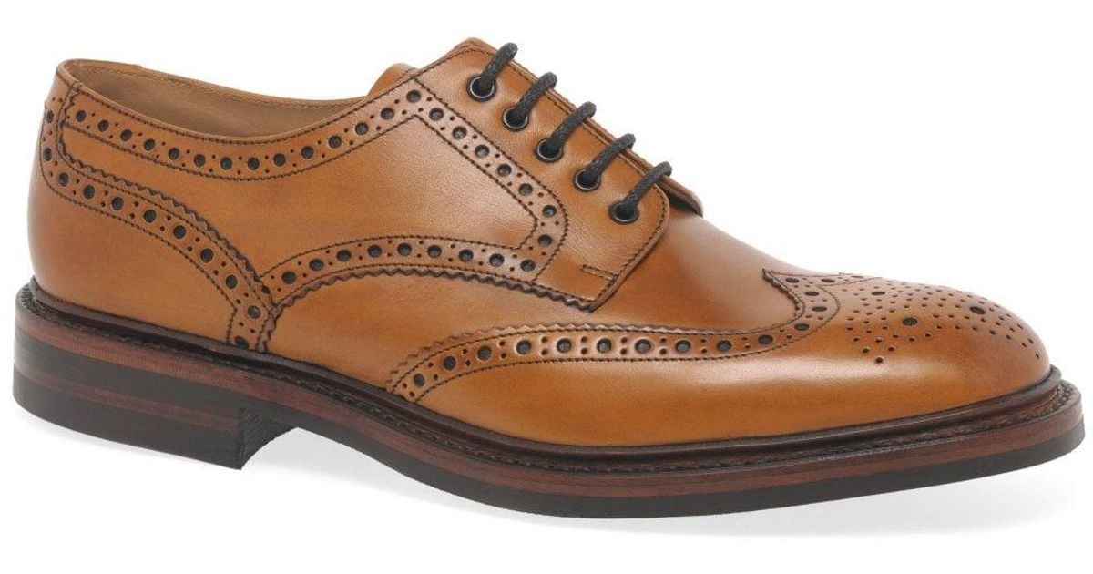 Loake Leather Loake Chester Brogue in Tan (Brown) for Men - Save 14% ...
