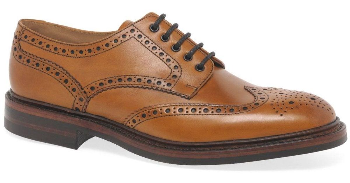 Loake Loake Chester Brogue in Brown for Men | Lyst Australia