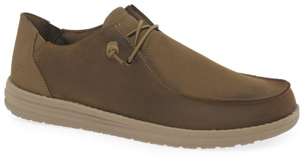 Skechers Melson Ramilo Shoes in Brown for Men | Lyst Canada