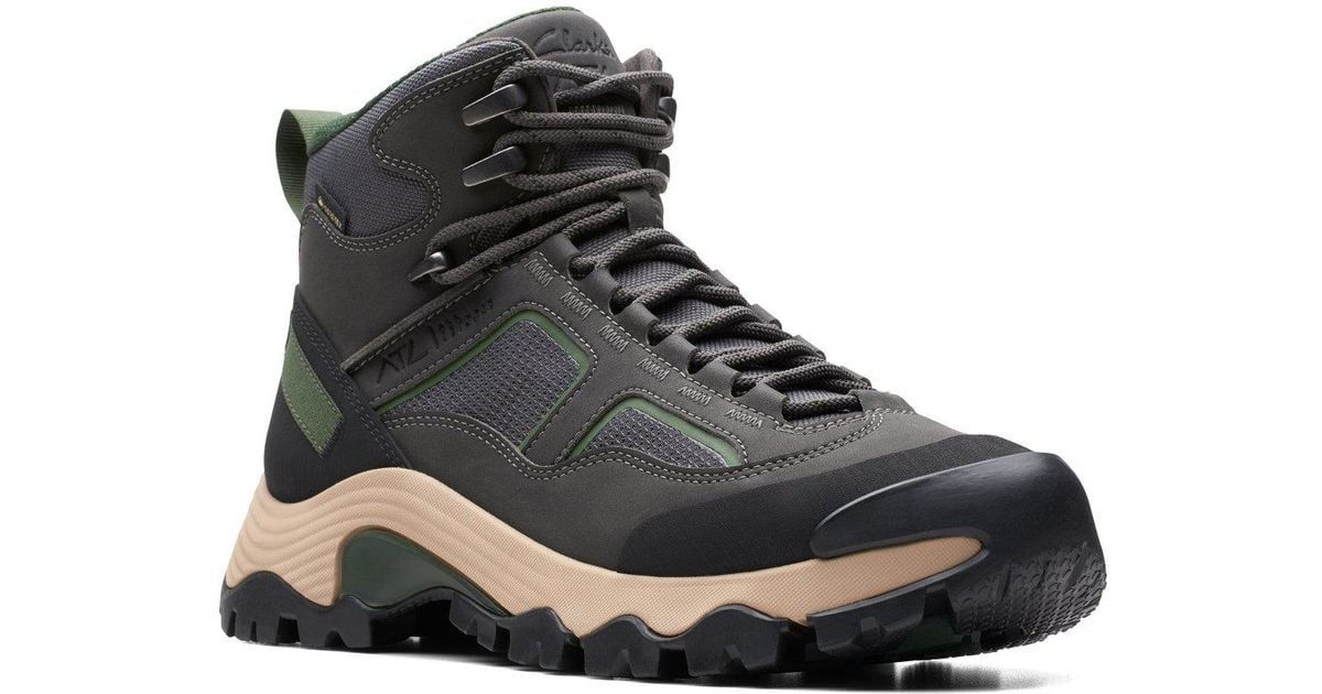 Clarks Atl Hikehi Gtx Walking Boots in Black for Men | Lyst UK