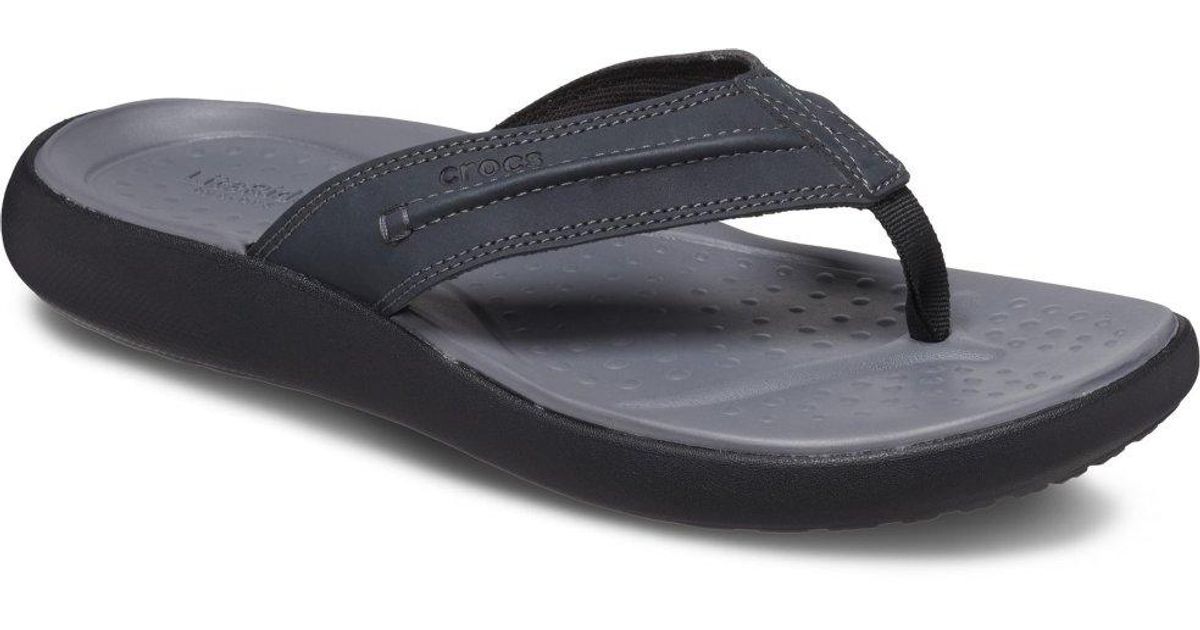 Crocs™ Yukon Vista Ii Flip Toe Post Sandals in Blue for Men | Lyst UK