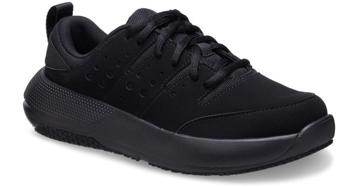 Crocs™ On The Clock Work Trainers in Black | Lyst Canada