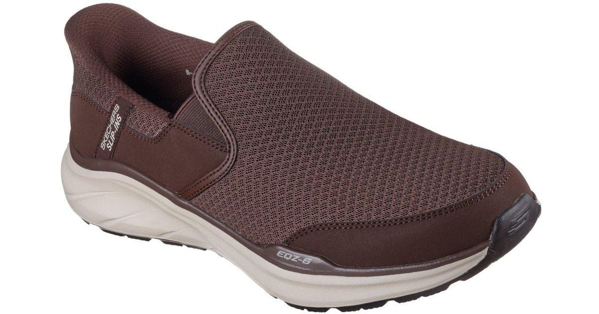 Skechers Equalizer 6.0 Stoaver Trainers in Brown for Men | Lyst Canada
