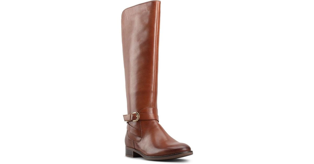Clarks Leather Hamble High Knee High Boots in Brown | Lyst UK