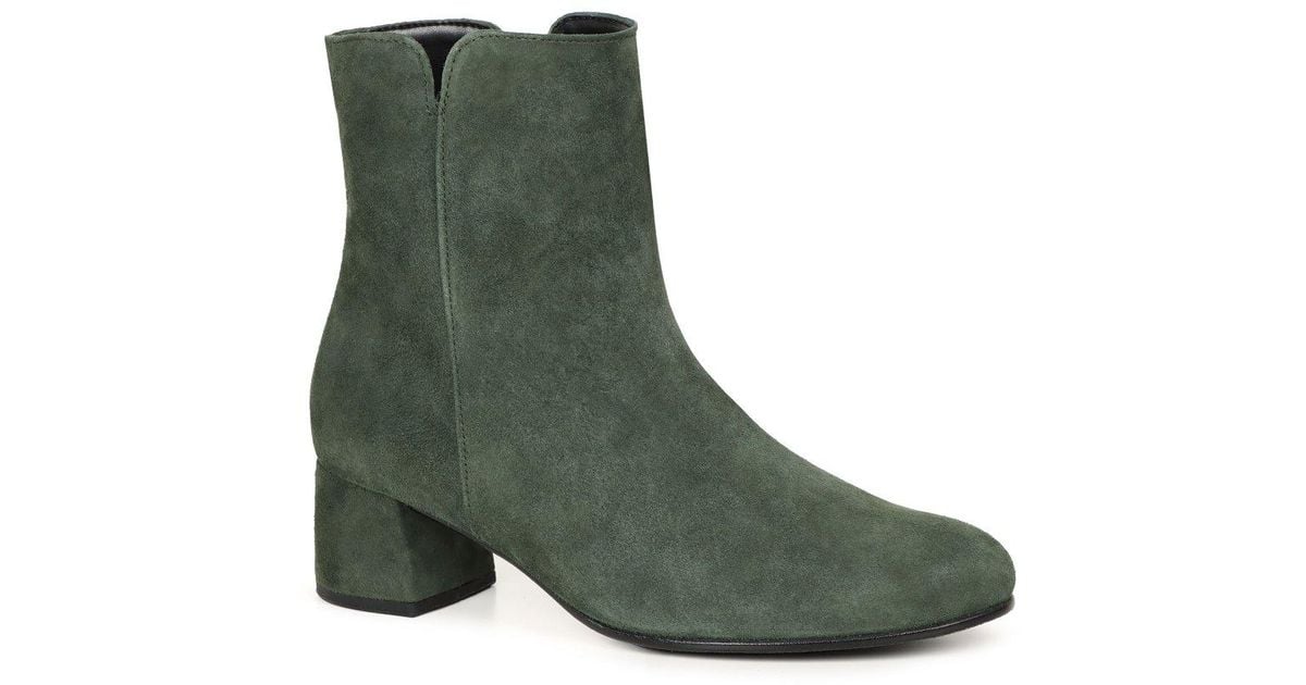 Gabor Abbey Ankle Boots in Green | Lyst Australia