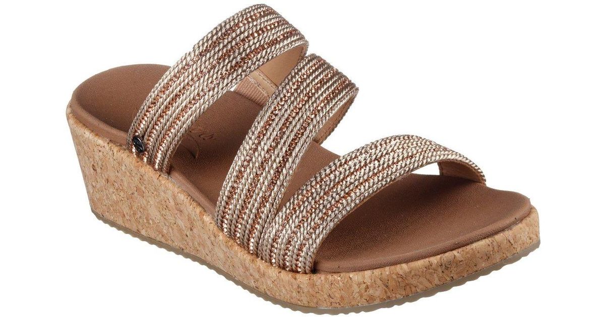 Skechers Arch Fit Beverlee Always Classy Sandals in Brown | Lyst Canada