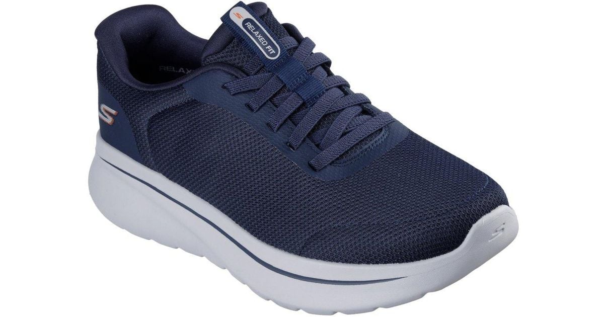 Skechers Go Walk Arch Fit N-Joy Cullman in Blue for Men | Lyst UK
