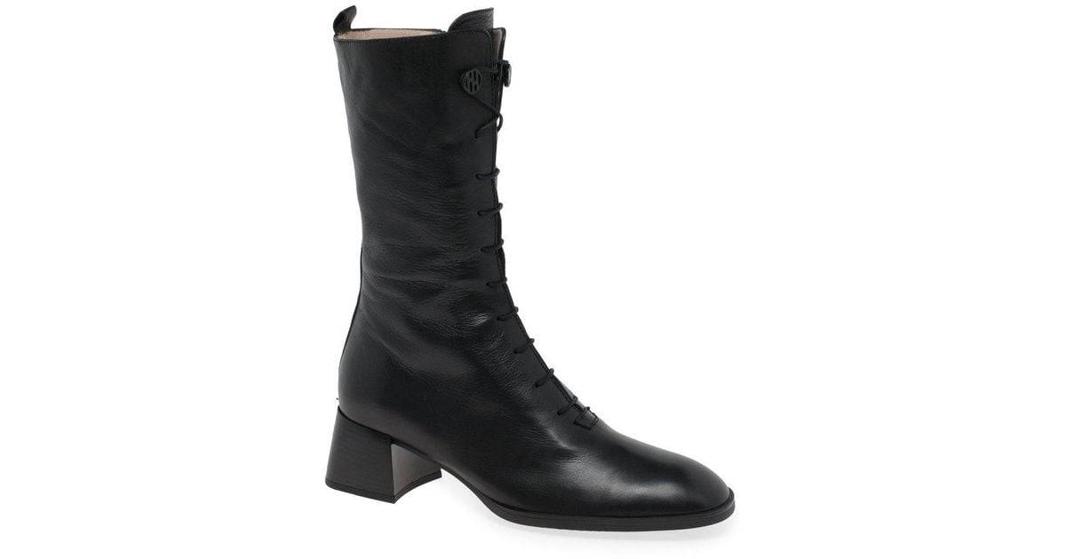 Hispanitas Charlize Calf Length Boots in Black | Lyst UK