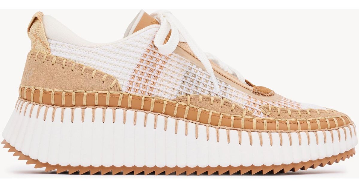 Chloé Nama Sneaker in Pink | Lyst UK