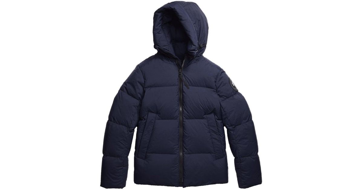 Canada Goose Crofton Matte Puffer in Blue for Men | Lyst UK