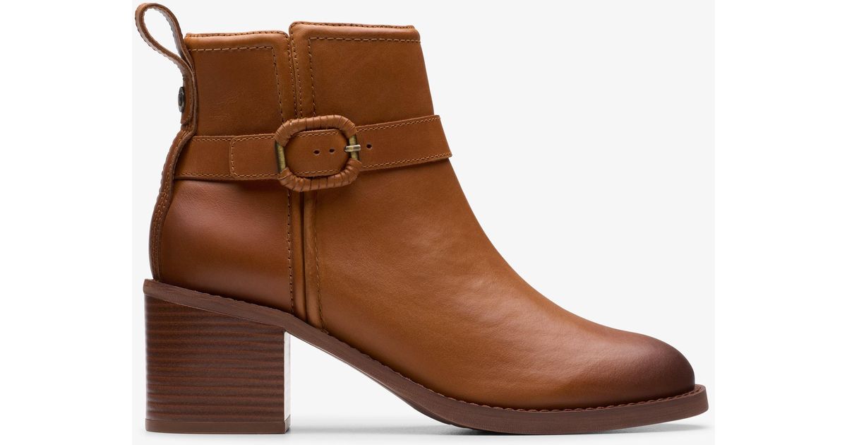Clarks Chamberly Trim in Brown | Lyst UK