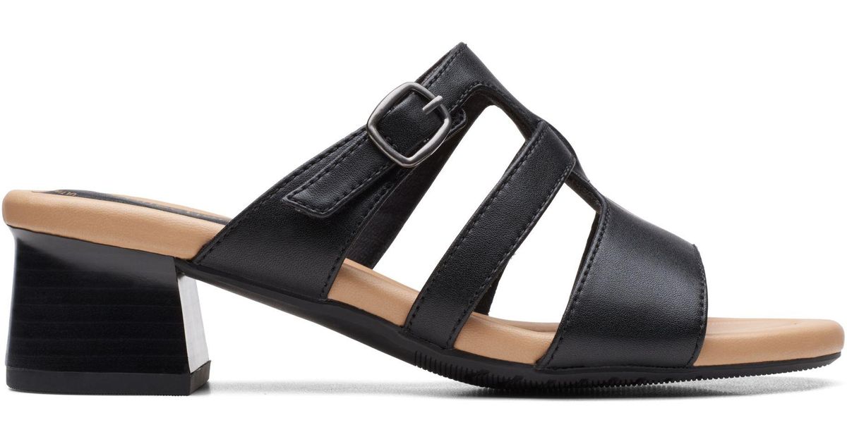 Clarks Desirae Palm In Black Lyst