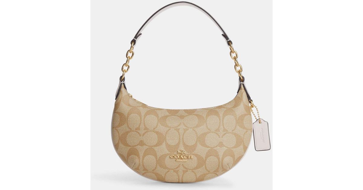 COACH Mini Payton in White | Lyst UK