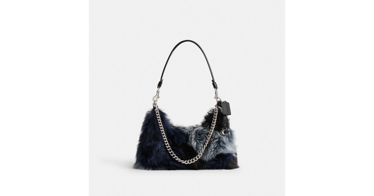 COACH Juliet Shoulder Bag 25 With Patchwork in Black | Lyst