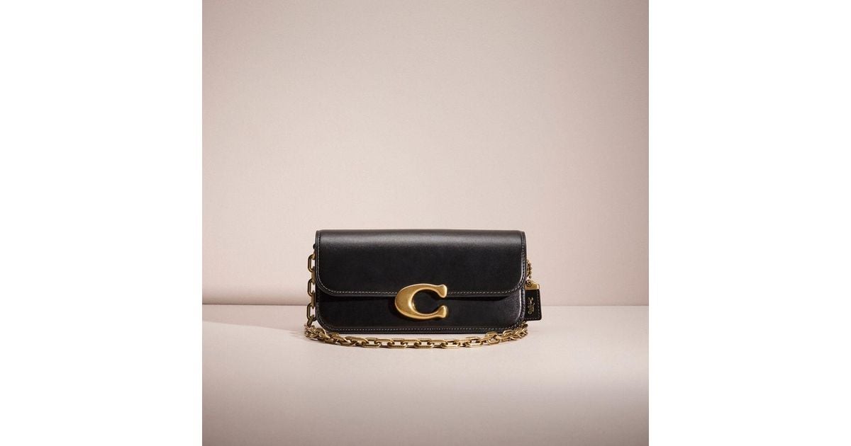 COACH Restored Idol Bag 23 in Black | Lyst