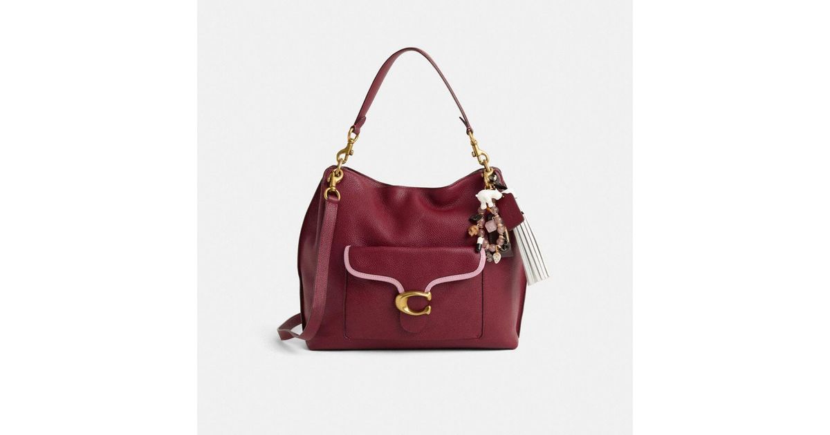 COACH Upcrafted Tabby Hobo in Red | Lyst