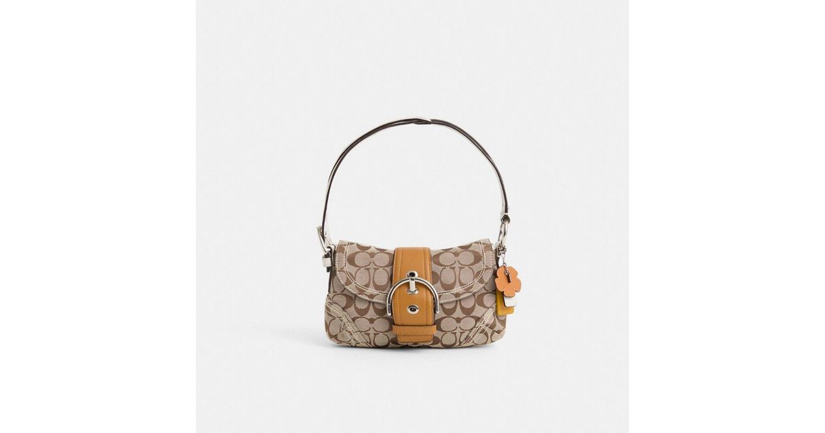 COACH Upcrafted Small Soho Flap In Signature | Lyst