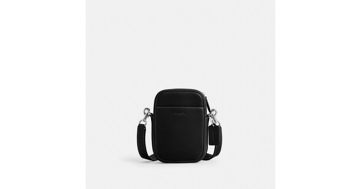 COACH Hitch Crossbody 12 in Black for Men | Lyst