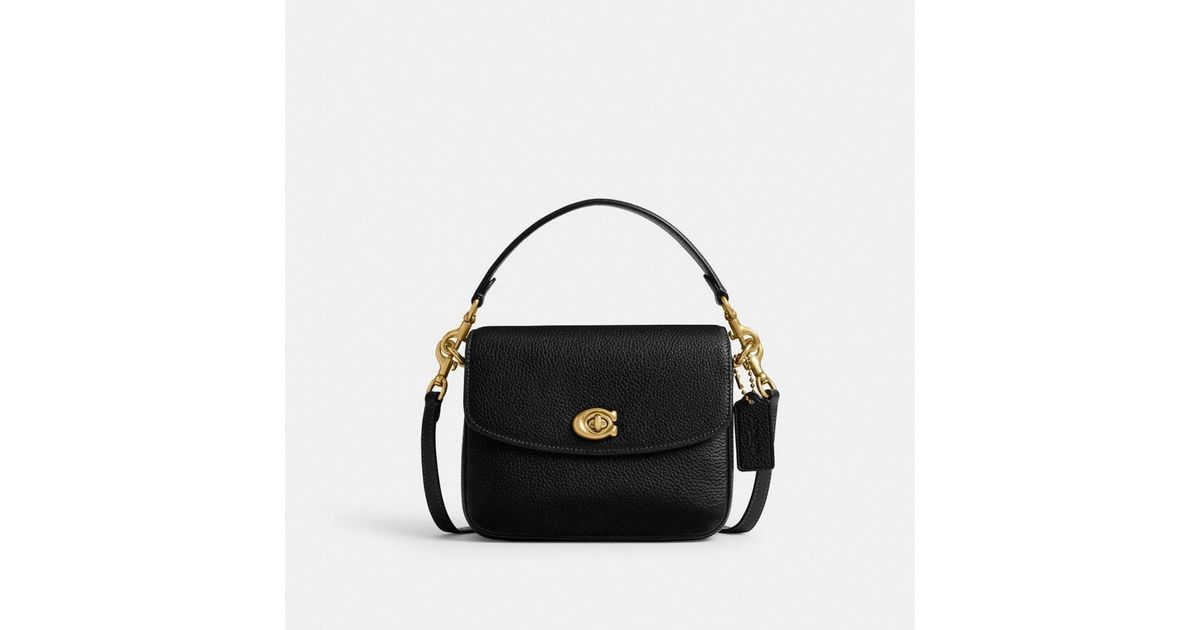 COACH Cassie Shoulder Bag in Black | Lyst