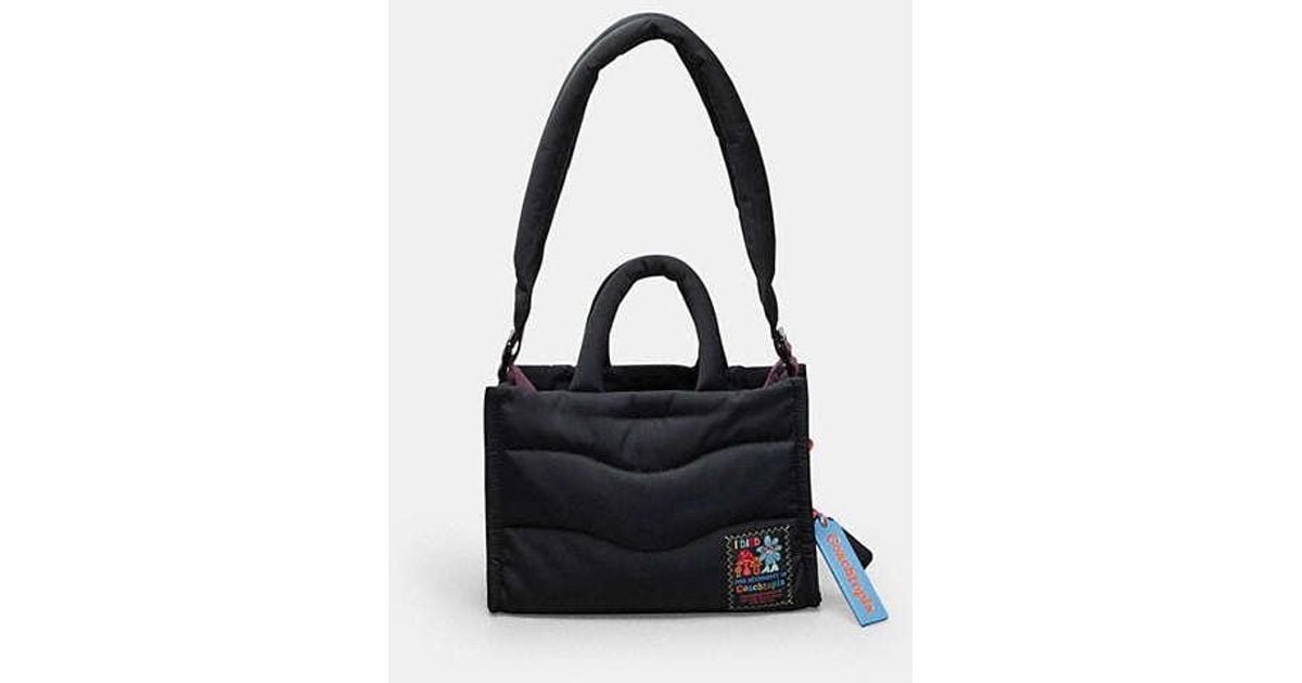 COACH Coachtopia Loop Mini Tote Bag in Black | Lyst UK