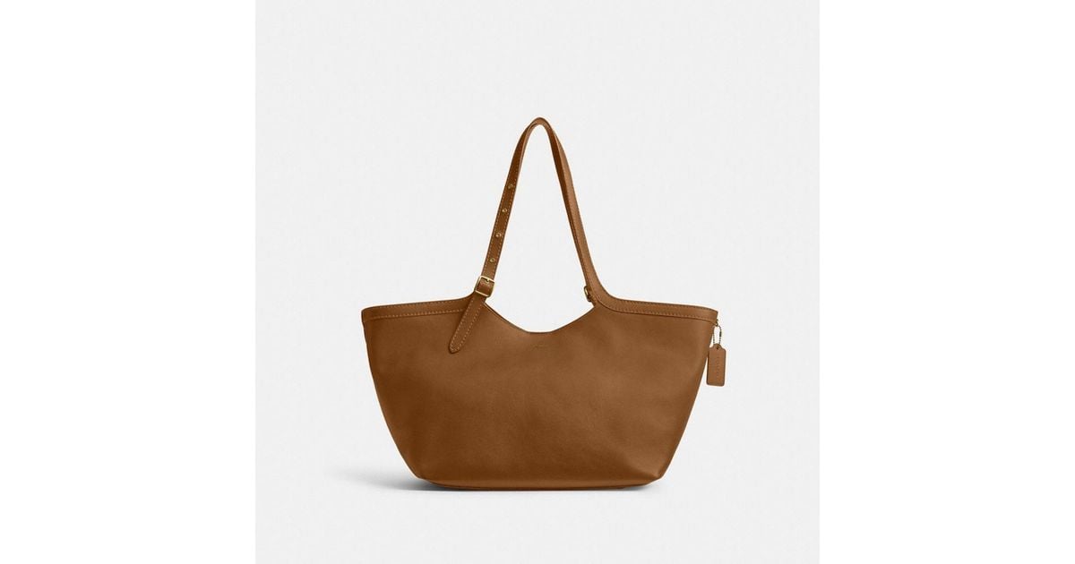 COACH Gramercy Tote in Brown | Lyst