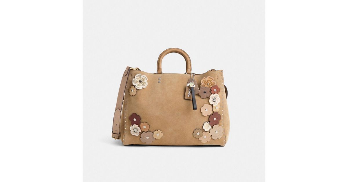 COACH Upcrafted Rogue Bag 39 With Rivets in Metallic | Lyst